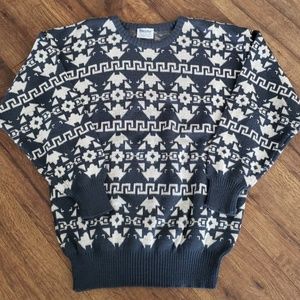 meister | Sweaters | Vintage Ski Sweater Meister Wool Blend Size L ...